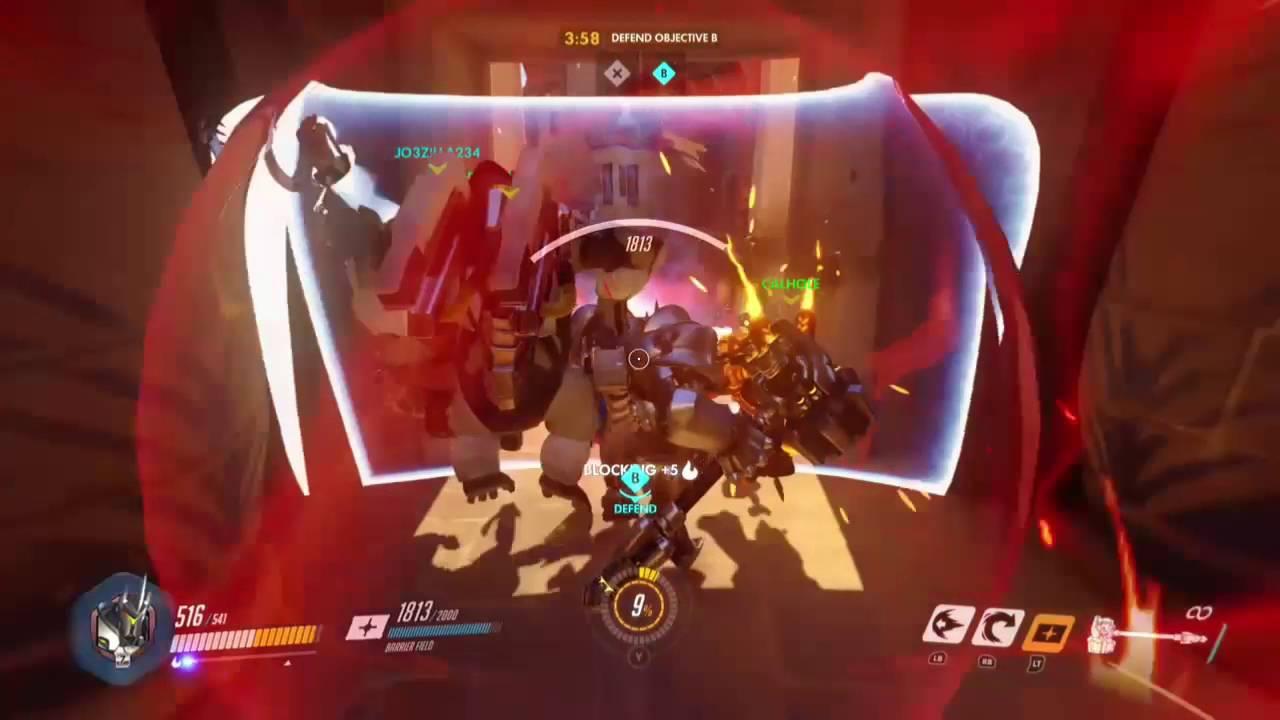 Overwatch: Hướng dẫn leo Rank cùng "Kỵ sĩ thánh" Reinhardt và chiếc ...