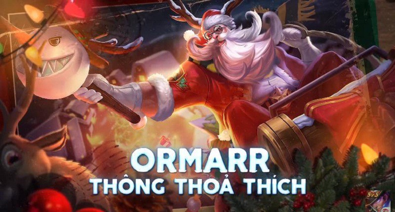 Liên Quân Mobile: Ormarr là vị tướng đầu tiên có skin chào mừng mùa ...