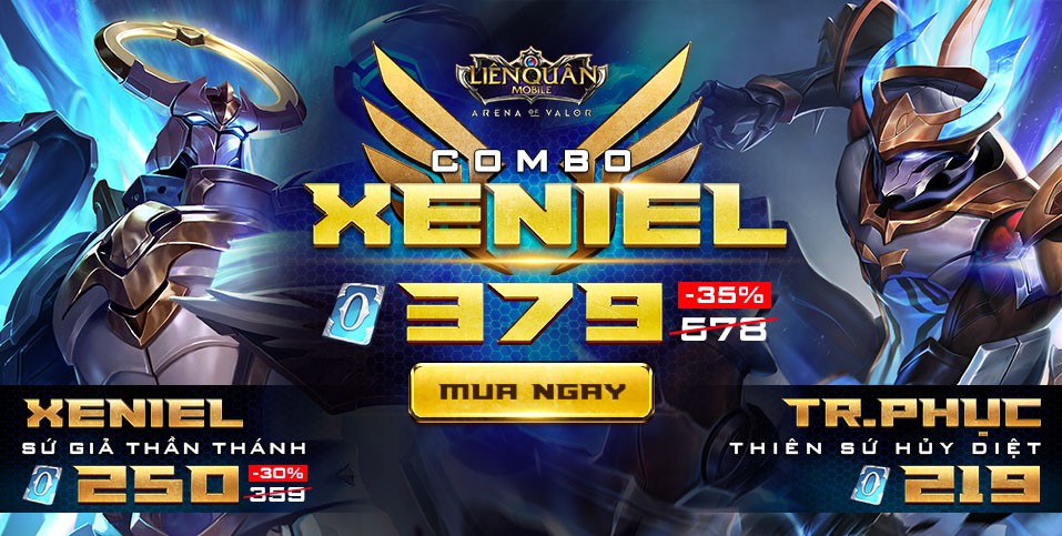 Liên Quân Mobile: Xeniel chính thức được mở bán từ ngày 24/11, dùng ...