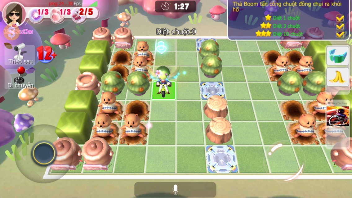 Boom Mobile - Game đặt boom 3D hé lộ những hình ảnh Việt hóa đầu tiên