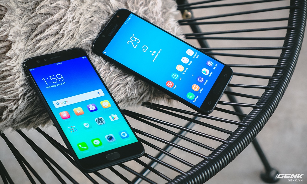 So găng thiết kế 2 cái tên nổi bật nhất phân khúc tầm trung Galaxy J7 ...