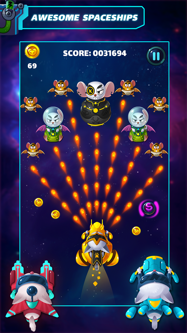 Cat Shooter – Một trải nghiệm mới cho dòng game phi thuyền trên mobile