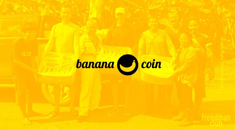 Bananacoin - Đồng tiền chuối, có trị giá bằng 1 cân chuối