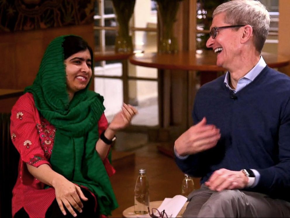 Apple bắt tay với quỹ Malala Fund để giúp các bé gái trên toàn thế giới ...