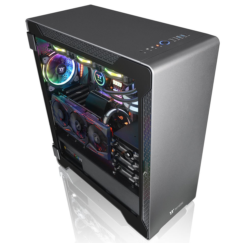 Case máy tính Thermaltake A500 Aluminum TG Edition: Quá đẹp mắt và tiện ...