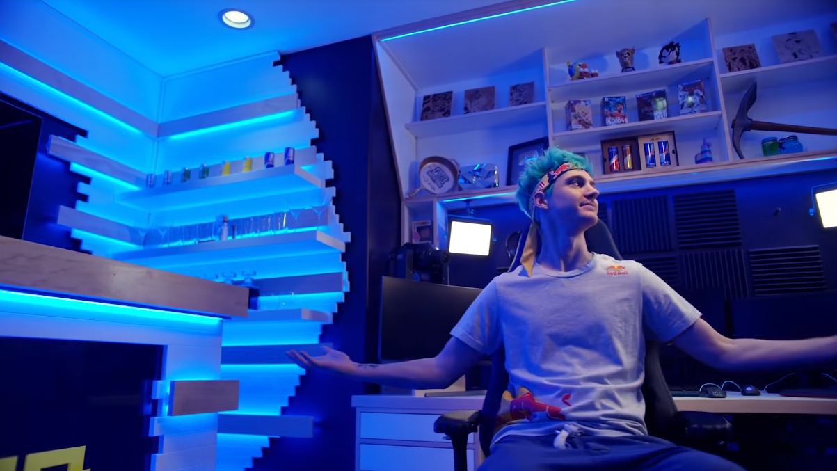 Bên trong studio của streamer nổi tiếng thế giới Ninja, khiến ai cũng ...