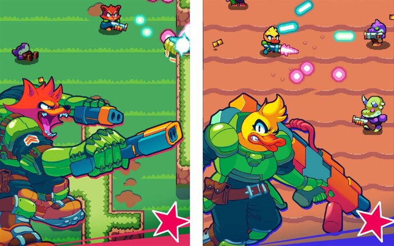 Trigger Heroes - Trải nghiệm phong cách bắn súng 4 nút cổ điển trên di động