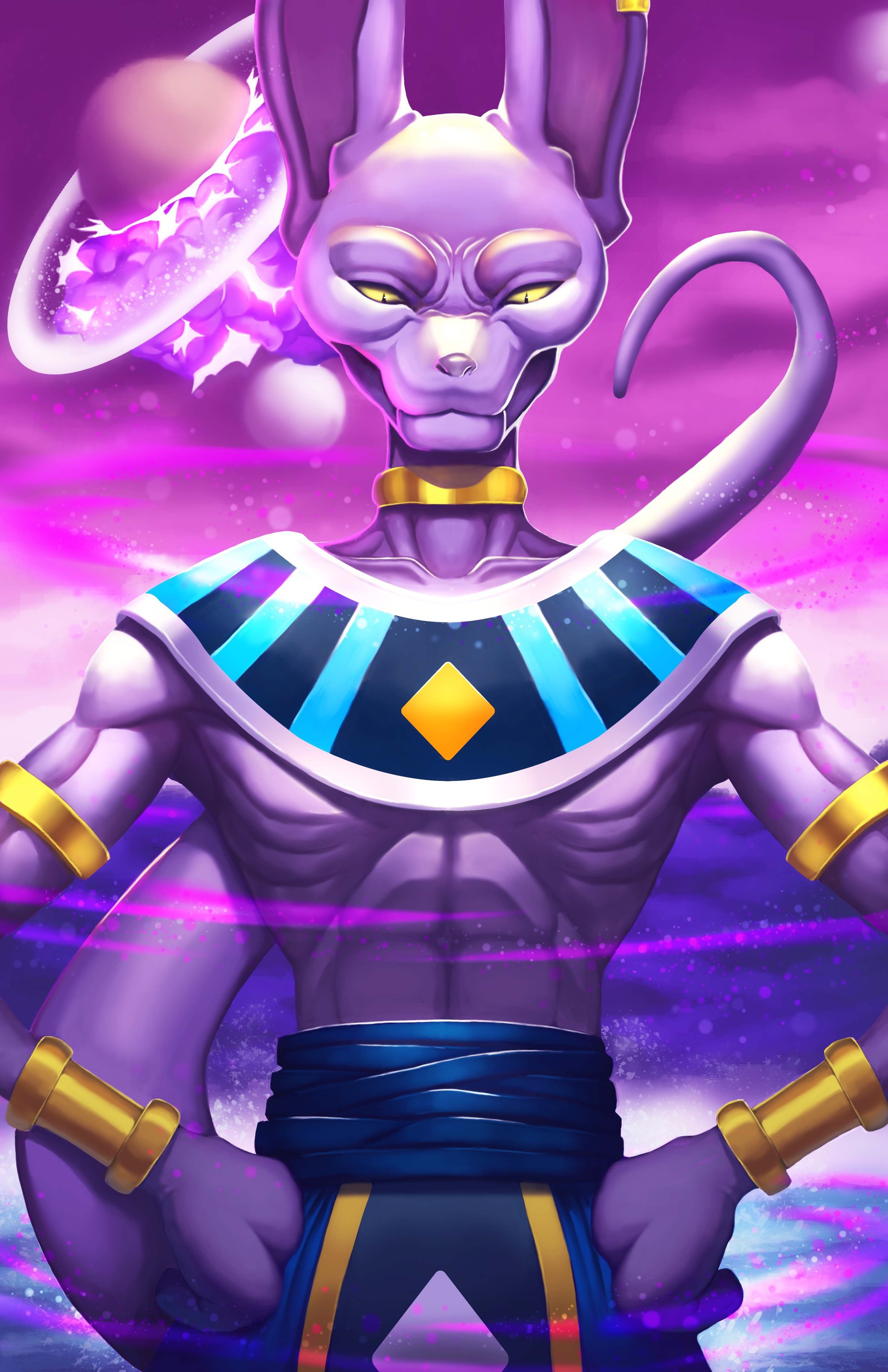 Tuyển tập fan art không thể chất hơn về thần hủy diệt Beerus trong ...
