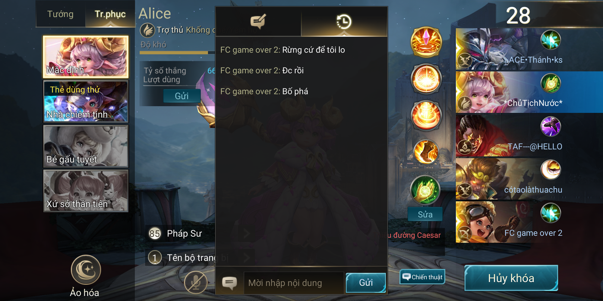 Những câu chat "đáng sợ" nhất của "trẻ trâu" khi chơi Liên Quân Mobile