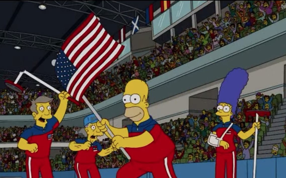 Lại một lần nữa, bộ phim "Gia đình Simpson" đoán đúng được kết quả ...