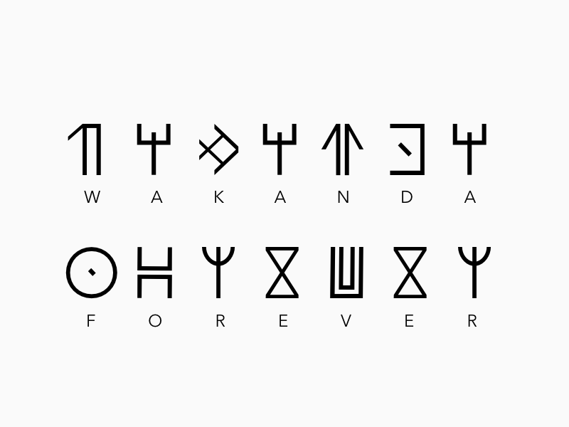 Tải ngay bộ font "Wakanda Forever" tuyệt đẹp dành cho người hâm mộ ...