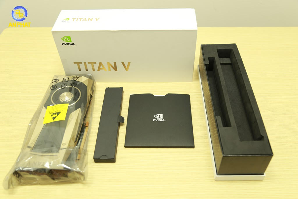 Cận cảnh VGA NVIDIA Titan V: Card đồ họa siêu khủng dùng cho Machine ...