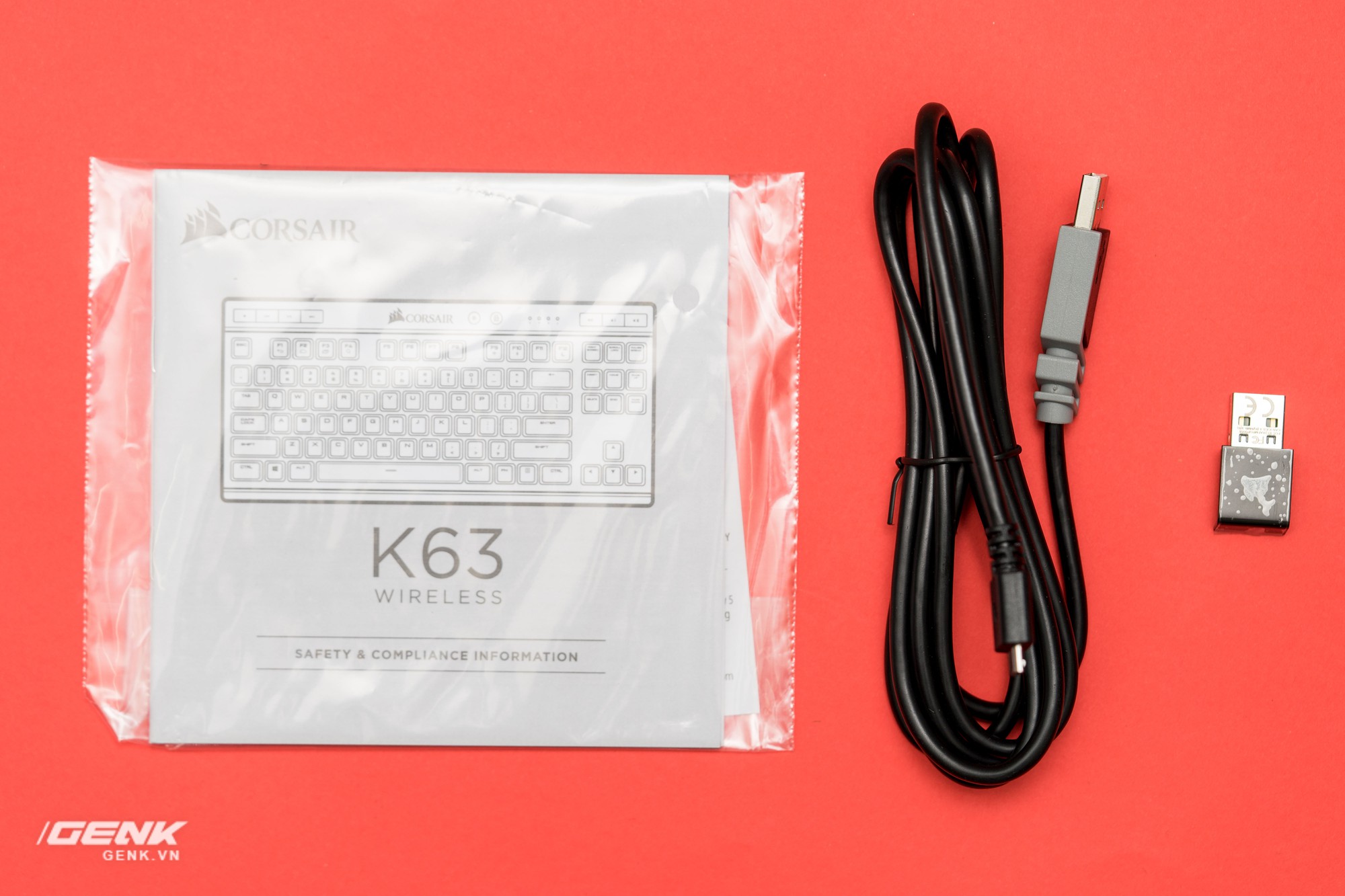 Đánh giá bàn phím không dây Corsair K63 Wireless - Hổ mọc thêm cánh