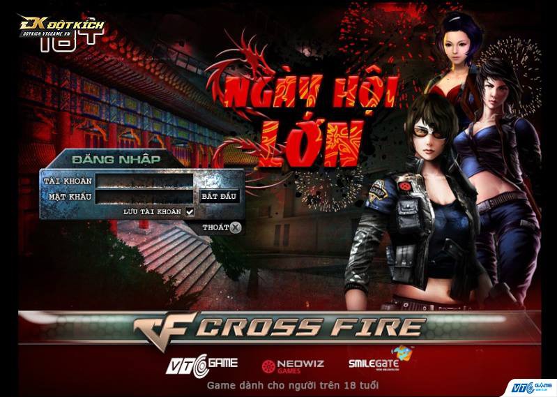 Cùng nhìn lại trong 10 năm qua, giao diện đăng nhập Đột Kích đã thay ...