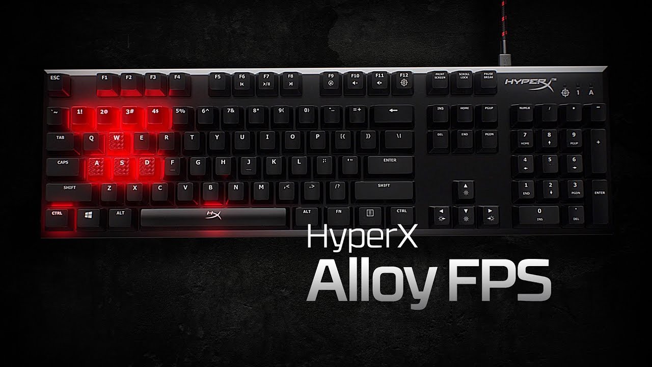 HyperX Alloy FPS – Bàn phím cơ chiến game chuyên dụng cho game thủ ...