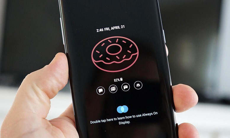 Cuối cùng thì Always-on Display trên Galaxy S8 và Note 8 cũng đã hỗ trợ ...