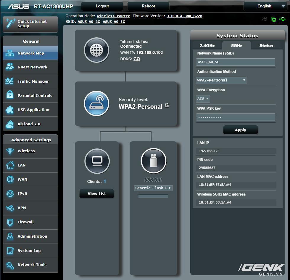 Asus RT-AC1300UHP giải pháp không dây mạnh mẽ nhất trong tầm giá 2 ...