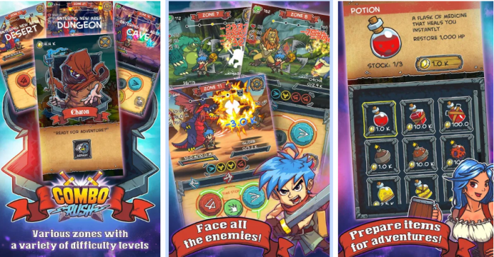 Combo Rush - Mảnh ghép hoàn hảo của game hành động nhập vai kết hợp ...