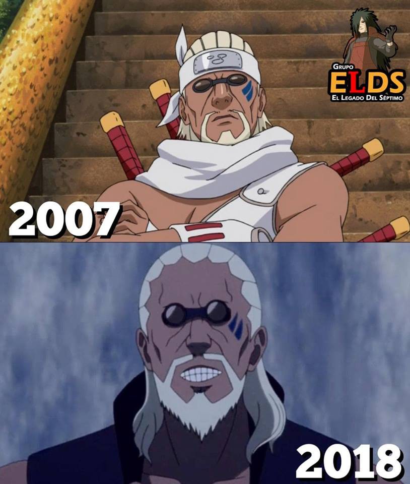 Sau 16 năm, các nhân vật Naruto đã "dậy thì" thành công như thế này đây