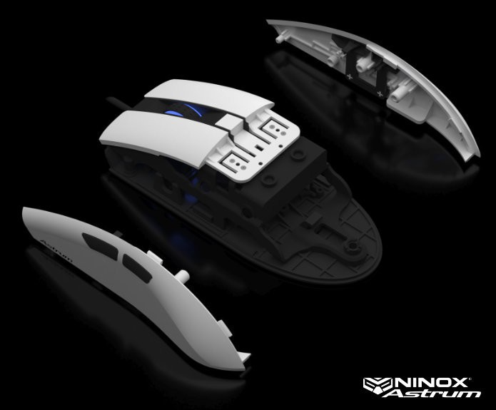 Xuất hiện chuột gaming siêu biến hình Ninox Astrum với tận... 13 biến thể