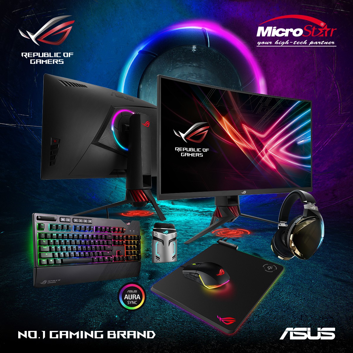 Loạt gaming gear, màn hình chiến game cực chất của Asus chính thức có ...