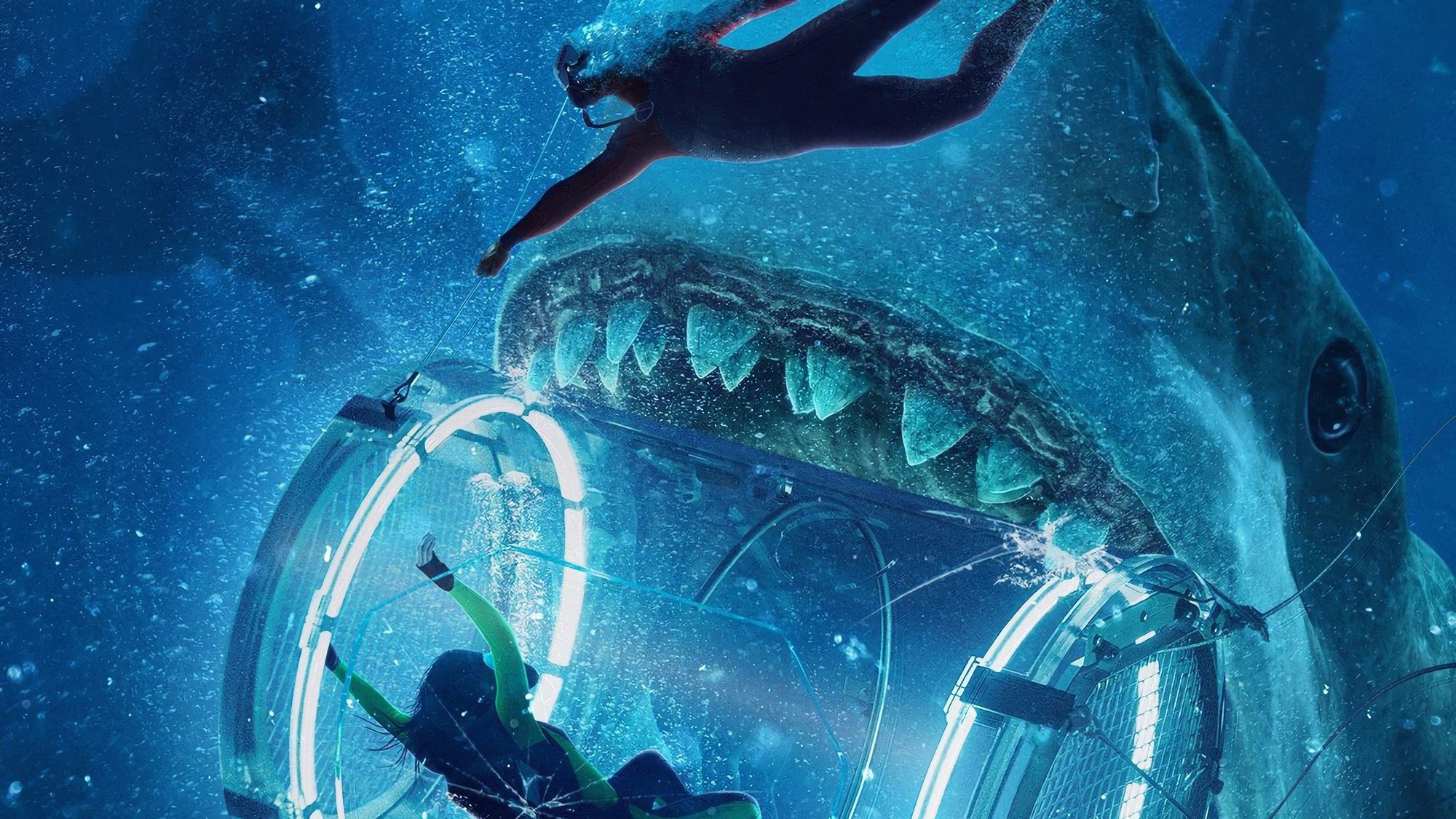 Cá mập siêu bạo chúa trong "The Meg" sẽ khủng khiếp hơn bạn tưởng tượng ...