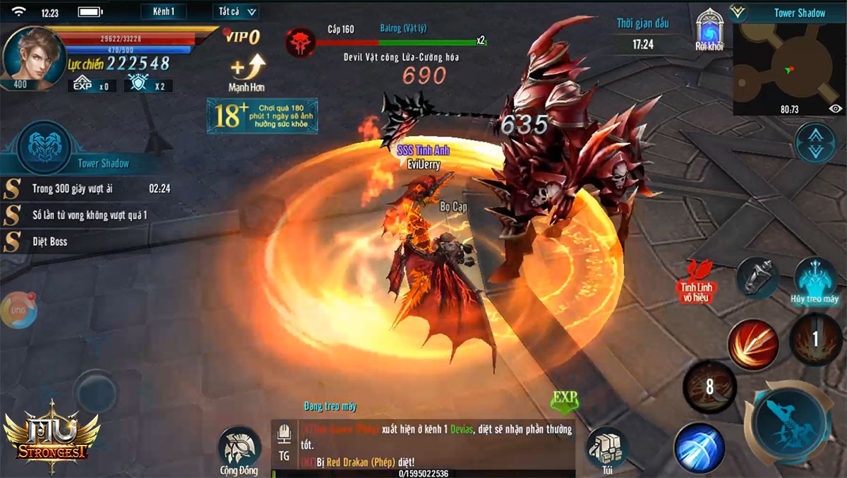 MU Strongest - Game mới của VNG chính thức Alpha Test ngày 20/8