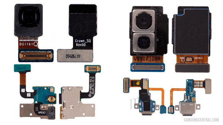 Xuất hiện hình ảnh linh kiện được cho của Galaxy Note9, vẫn giống với ...