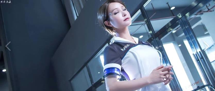 Ngất ngây với cosplay người máy Kara đẹp như thiên thần
