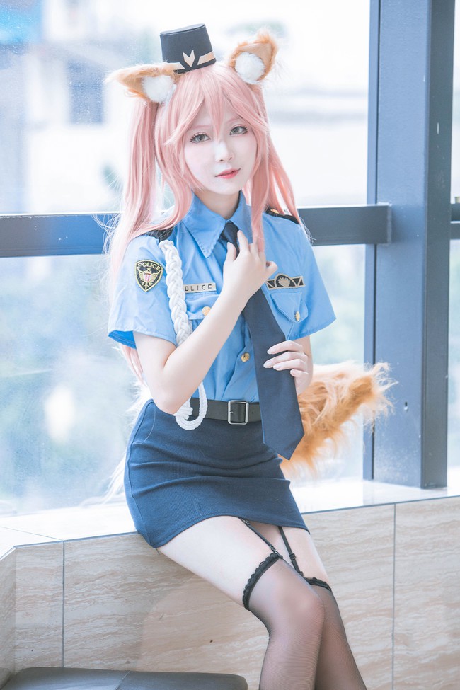Cosplay Nàng Cáo Tamamo No Mae Cực Dễ Thương Trong Fategrand Order