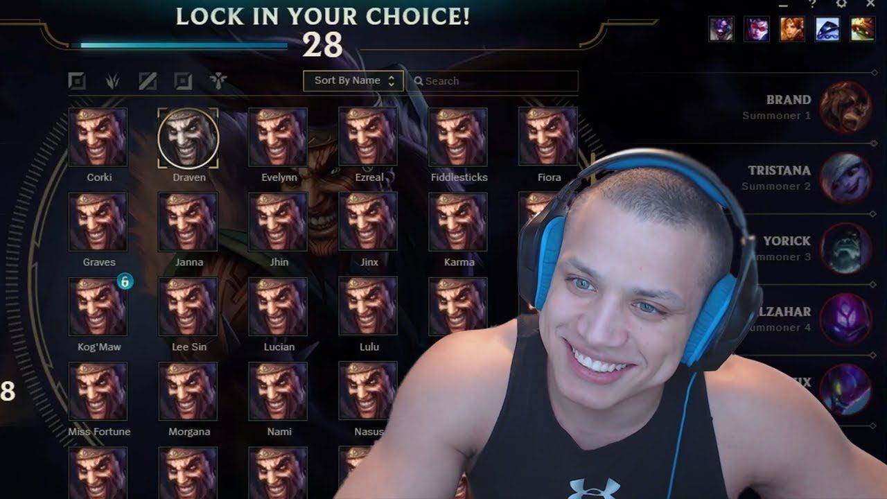 LMHT: Cả gan cấm tướng tủ của "Best Draven" Tyler1, 3 tuyển thủ FOX ...