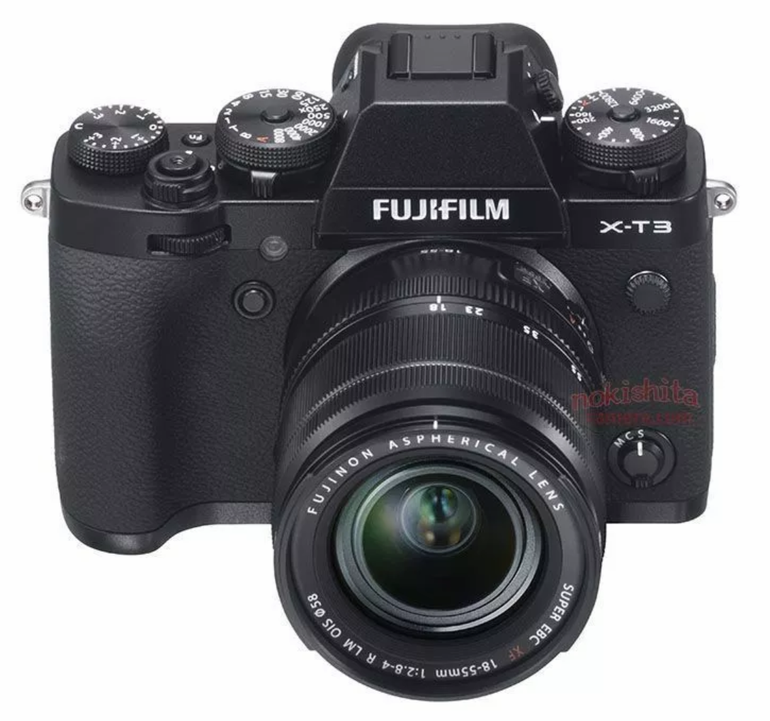 Fujifilm X-T3 lộ ảnh render chính thức trước ngày ra mắt