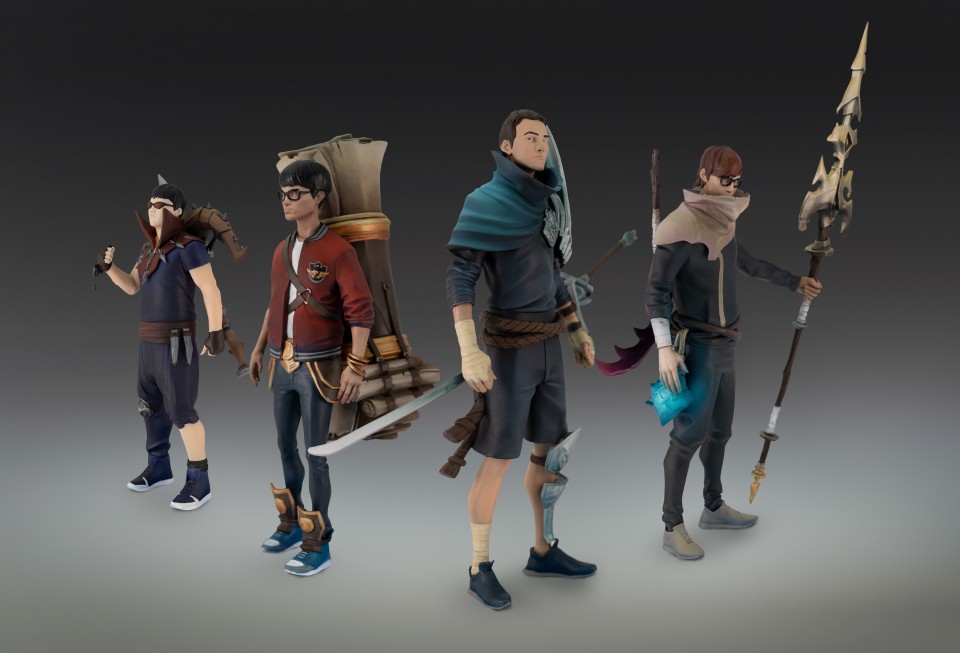 Cận cảnh bộ tượng Figure cực ngầu do chính Riot sản xuất theo MV RISE ...