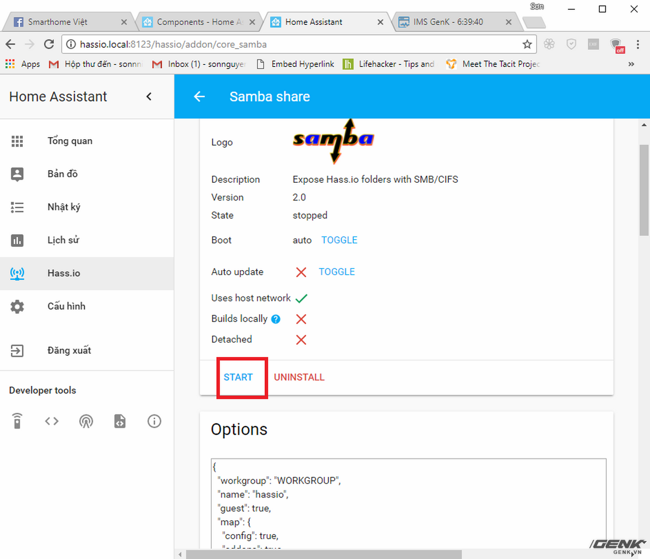 [HASS] Hướng dẫn thêm các Components trên Hass.io