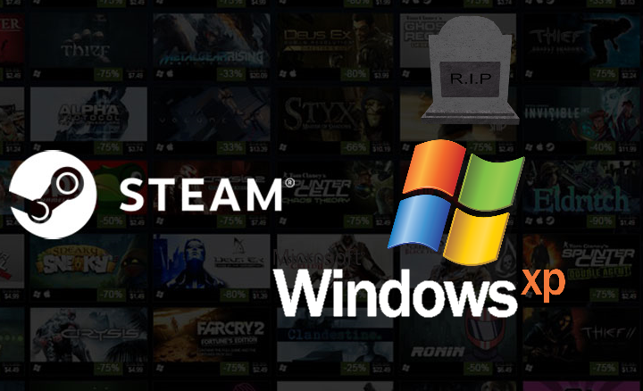 Tin buồn cho các PC "đời Tống", Steam ngừng hỗ trợ Windows XP và Vista