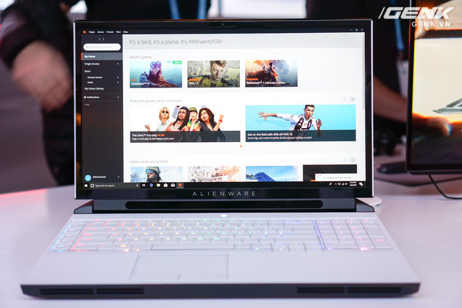 [CES 2019] Dell trình làng laptop Alienware Area m51 với cấu hình khủng ...