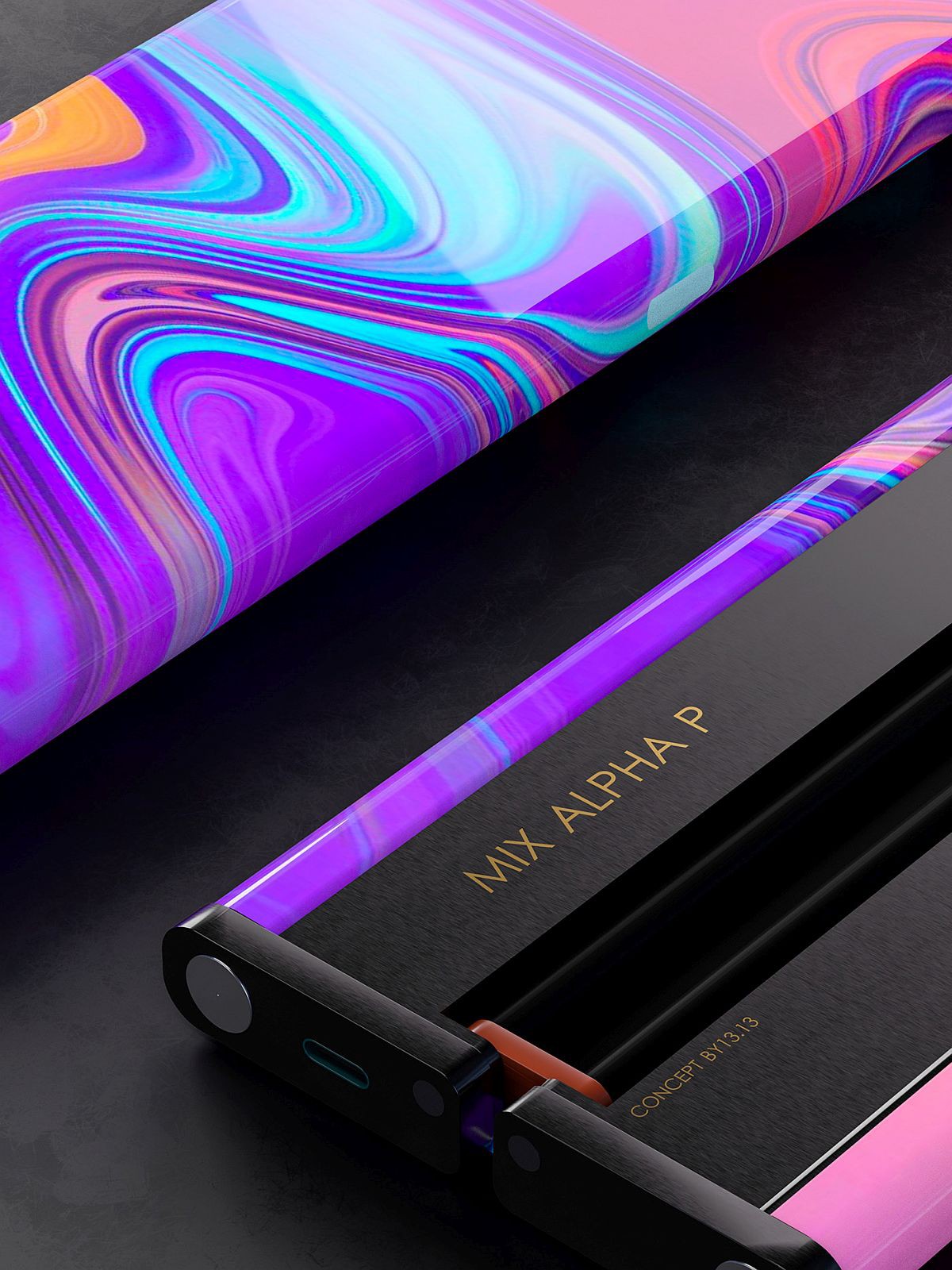 Mời xem concept Xiaomi Mi MIX Alpha 2 tuyệt đẹp với màn hình có thể ...