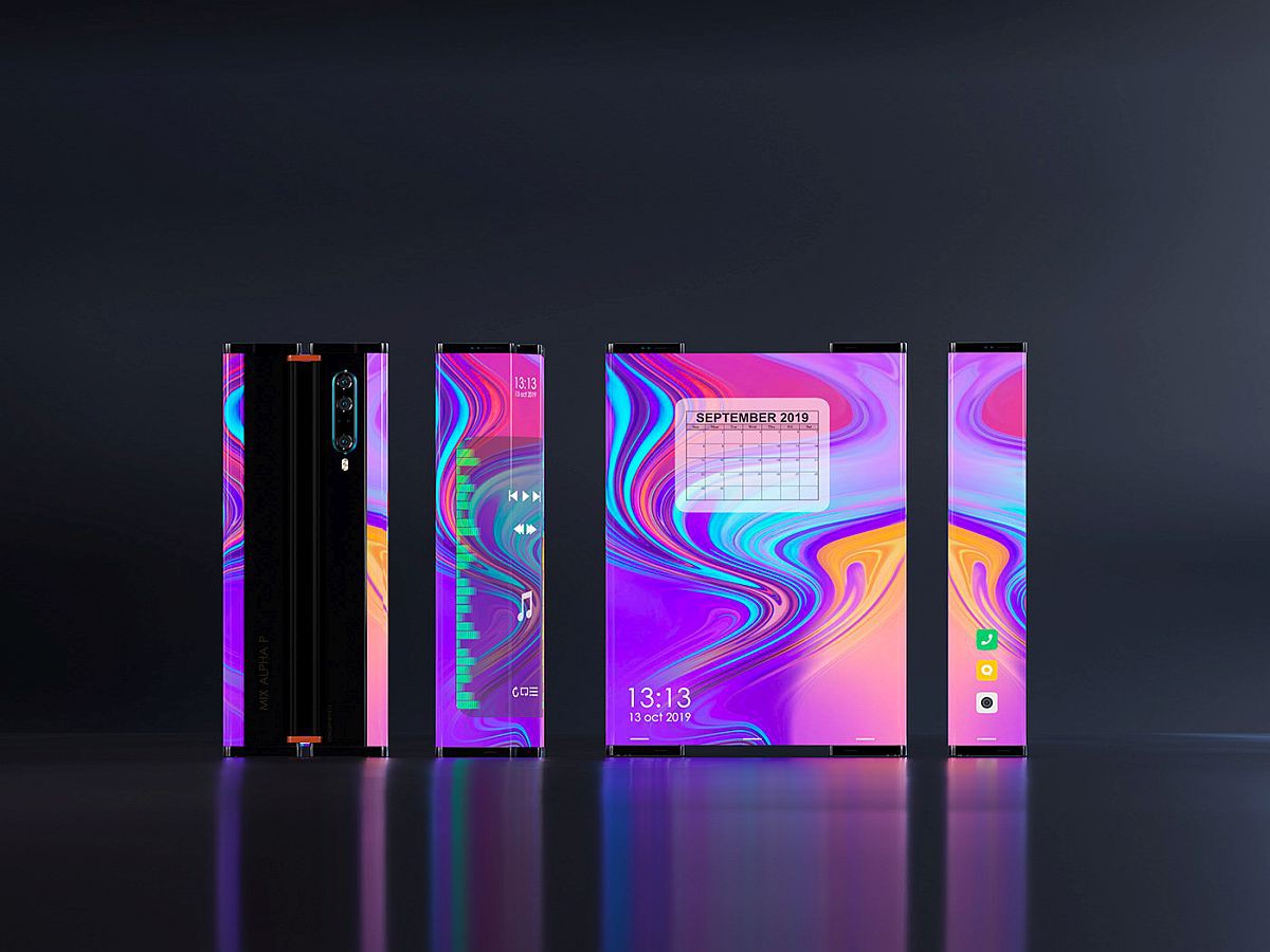 Mời xem concept Xiaomi Mi MIX Alpha 2 tuyệt đẹp với màn hình có thể ...