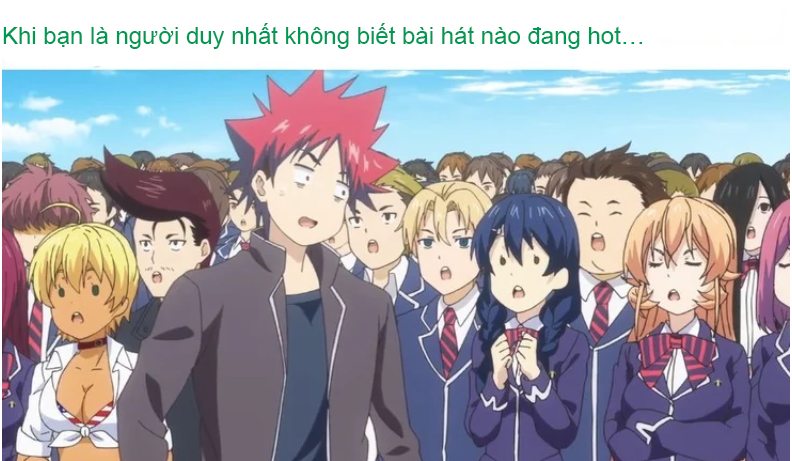 Không thể nhịn cười với loạt meme về Food Wars: Shokugeki no Soma mà ...