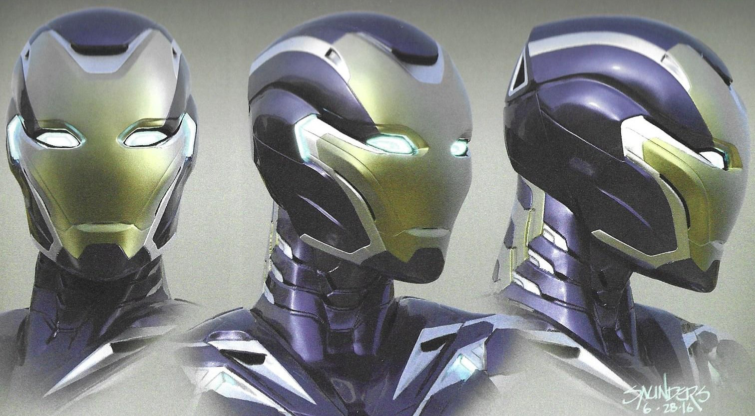 Mãn nhãn khi ngắm những mẫu thiết kế ban đầu của bộ giáp Rescue Armor ...