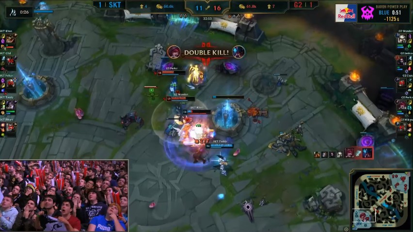 LMHT: 'Bại binh' tiếp tục ôm hận, G2 Esports hủy diệt SKT 3-1, thẳng tiến Chung kết CKTG 2019