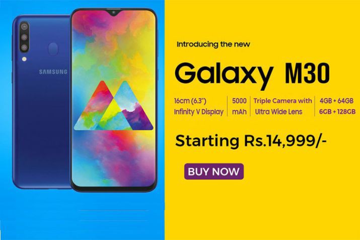 Samsung Galaxy M30 với 3 camera sau, pin 5.000mAh, 4GB RAM sẽ ra mắt ...