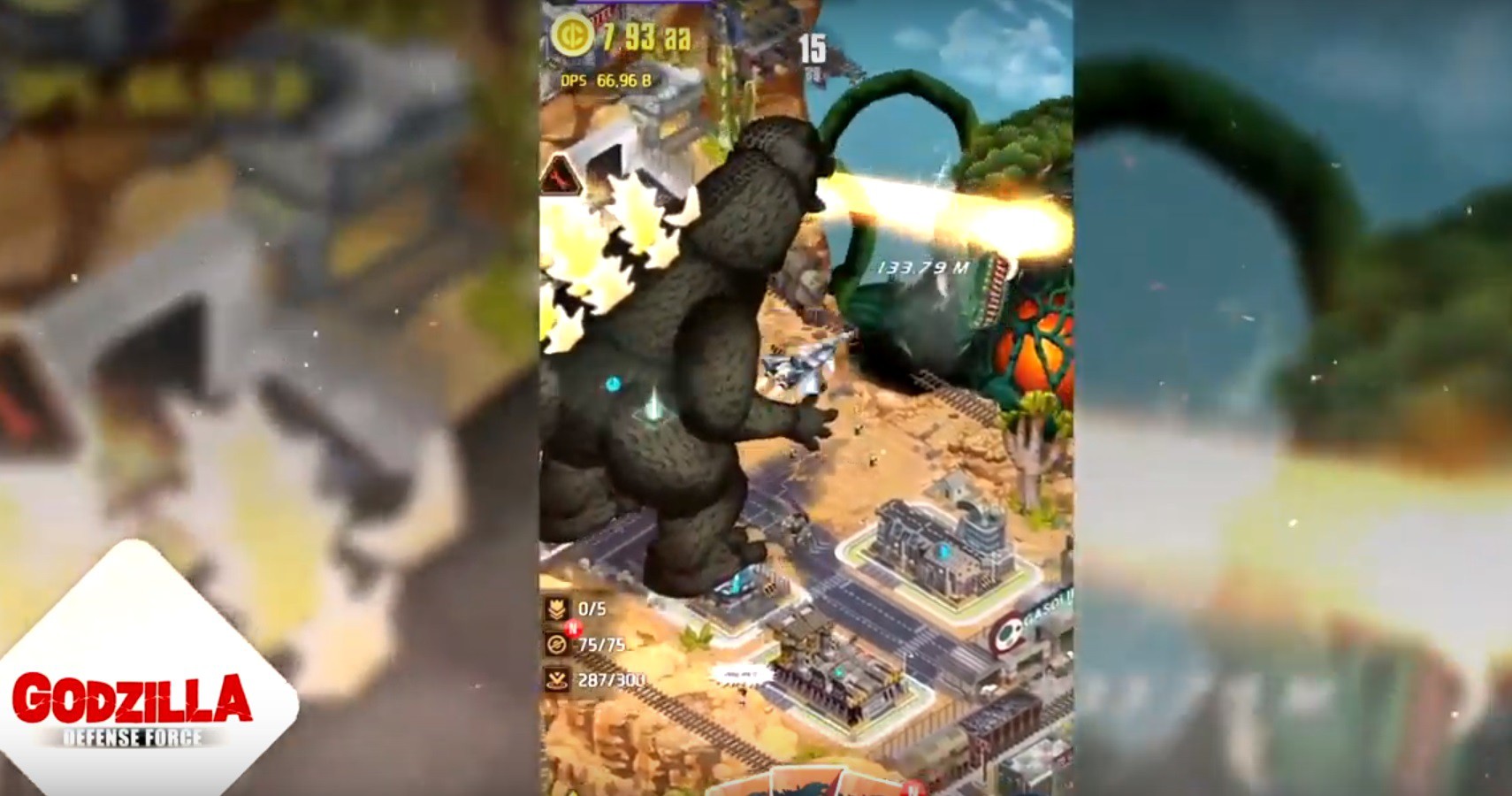 Godzilla Defense Force – Game Mobile mới bắt bạn ngập hành với cả loạt ...