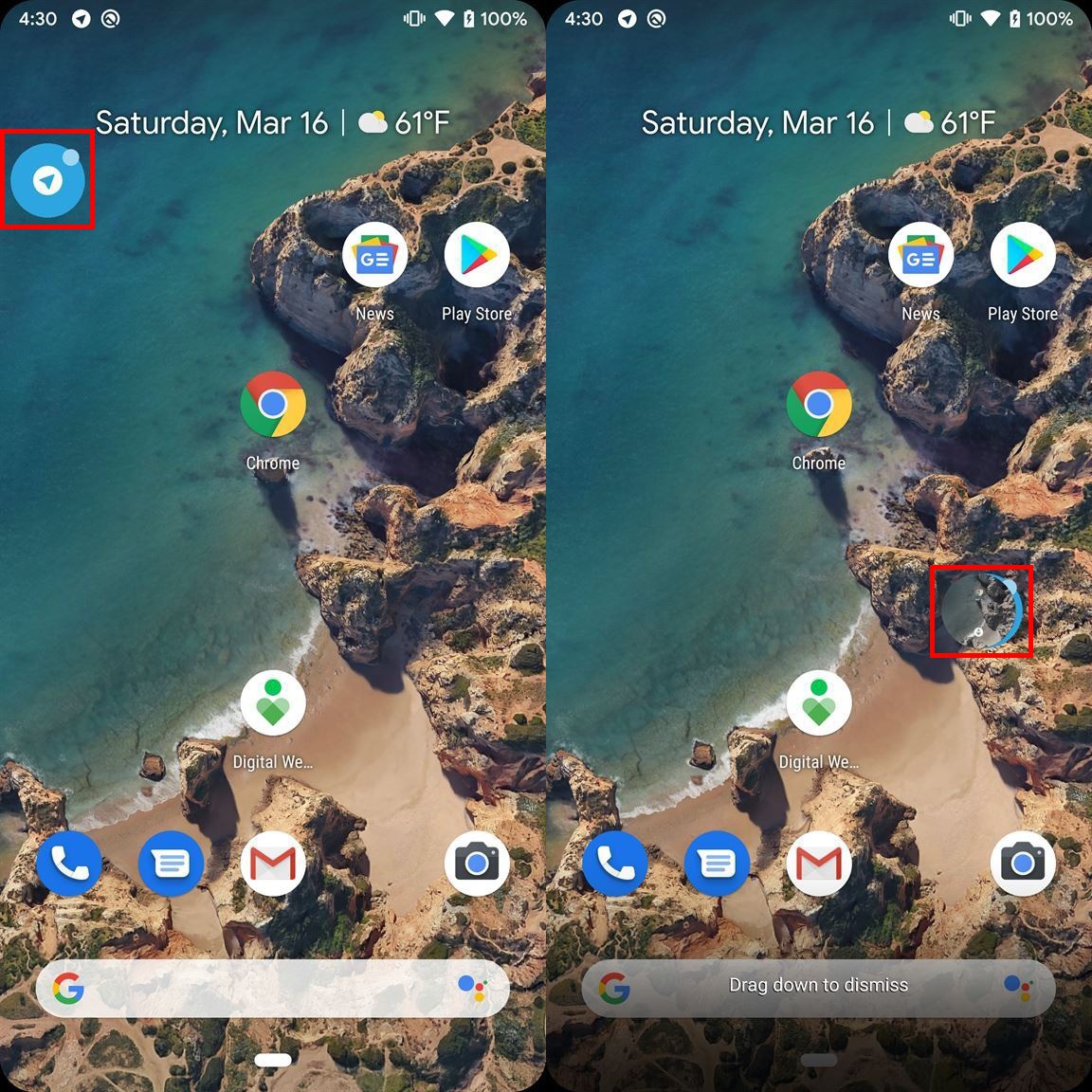 Google thử nghiệm thông báo dạng "bong bóng” giống Facebook Messenger ...