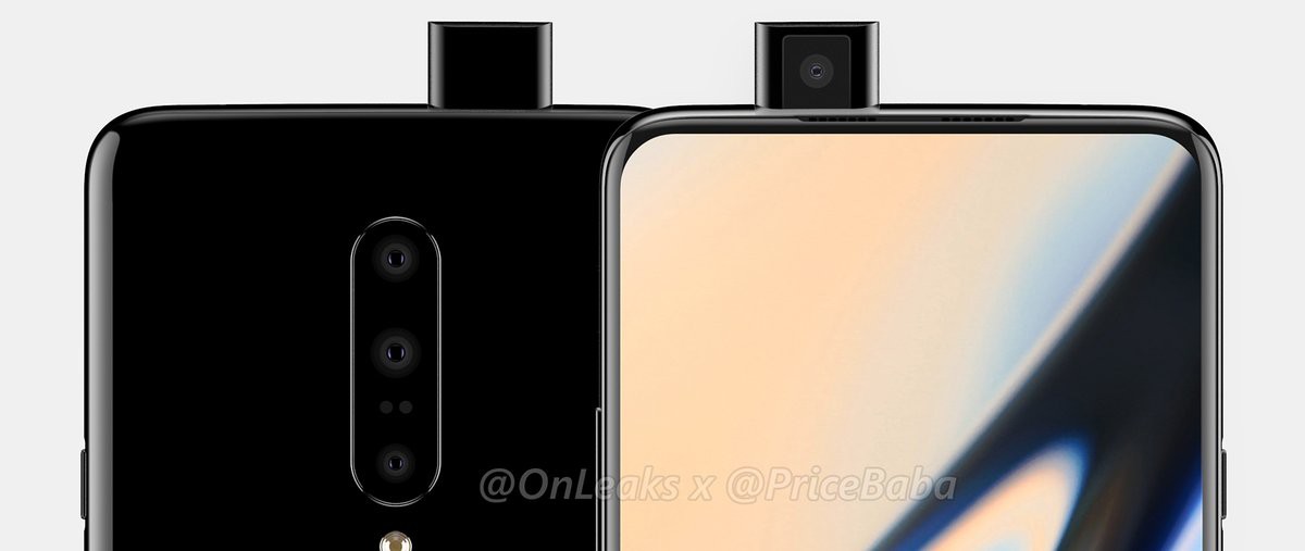 OnePlus 7 lộ ảnh thực tế trên tay với camera pop-up, viền màn hình đều ...
