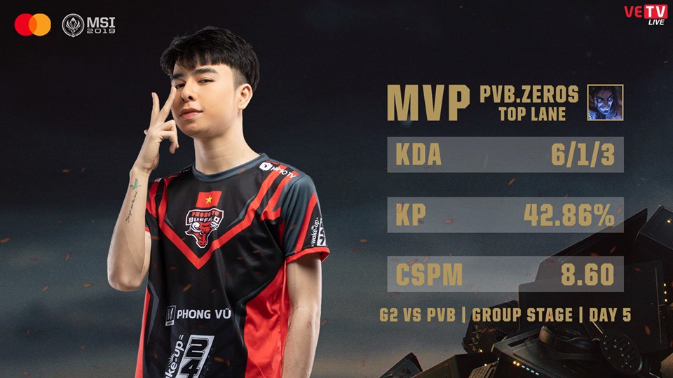 LMHT: Thắng G2 cả hai lượt trận, fan PVB "quay ngoắt 180 độ" khen Zeros ...