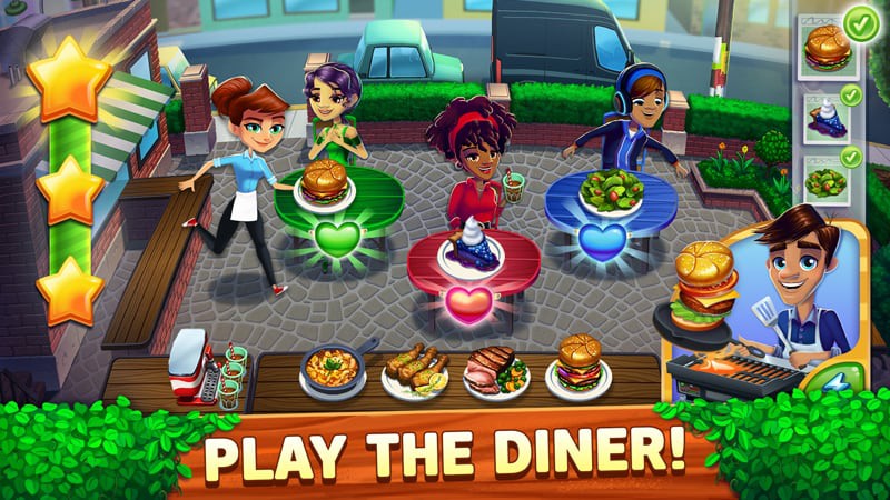 Đăng ký ngay Diner Dash Adventure - Game mobile "Nhà Hàng Vui Vẻ" cực chất