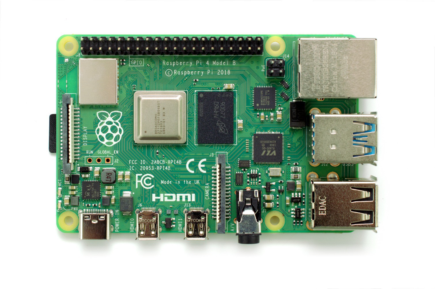 Raspberry Pi 4 chính thức ra mắt: Chip lõi tứ Cortex-A72 1.5 GHz, RAM ...