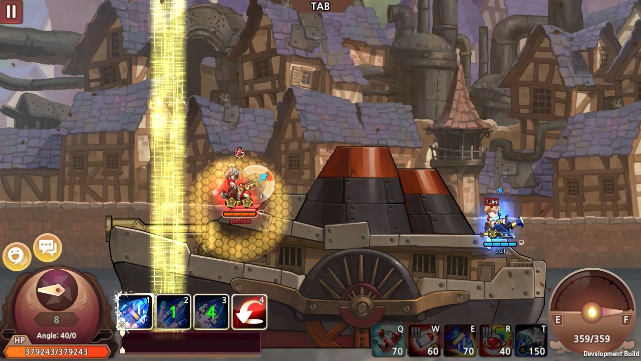 New Gunbound - Game mobile bắn súng canh tọa độ sở hữu cơ chế thời gian ...