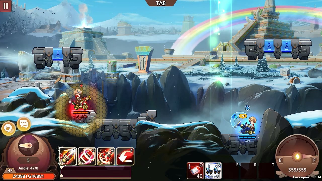 New Gunbound - Game mobile bắn súng canh tọa độ sở hữu cơ chế thời gian ...